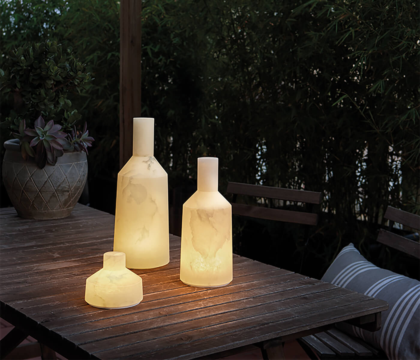 Lámpara de sobremesa Alabast portátil | Carpyen