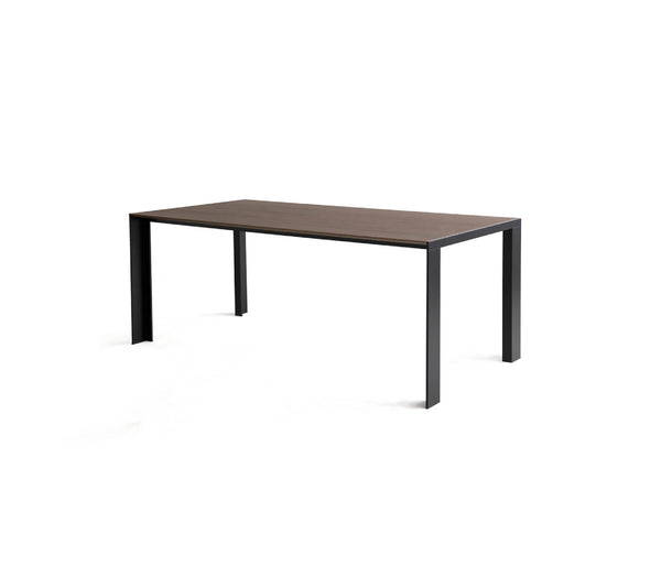 Mesa Deneb Negra Con Nogal