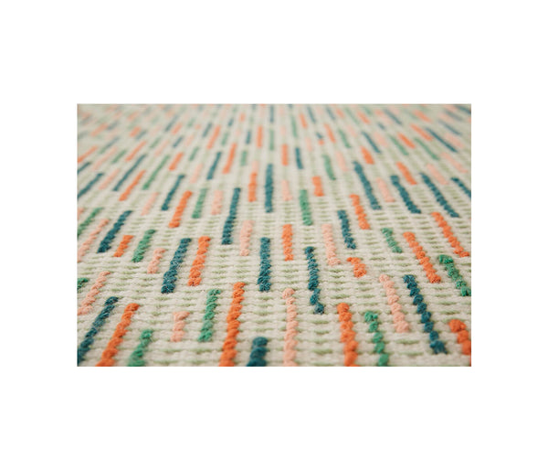 Alfombra Backstitch Busy Raw Edges - Gan rugs - Galea Home